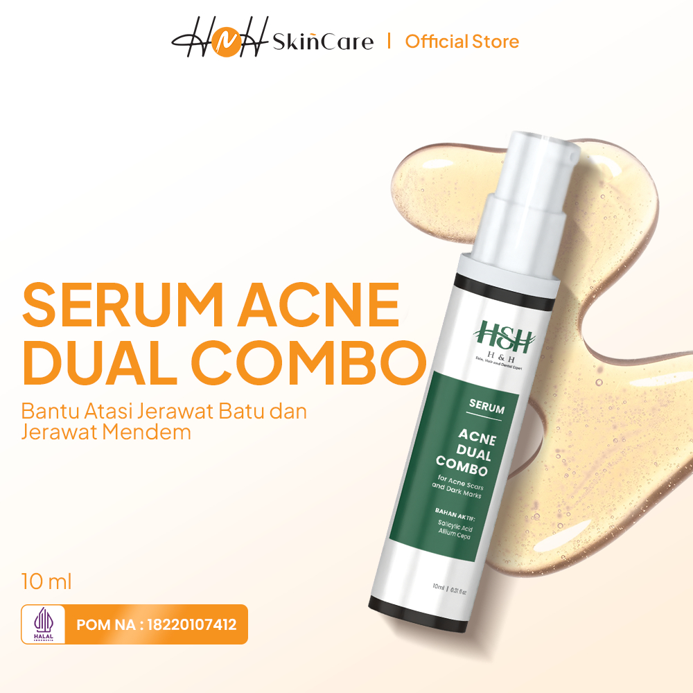 Jual HNH Skincare - Serum Acne Dual Combo - Acne Serum untuk Mengatasi ...