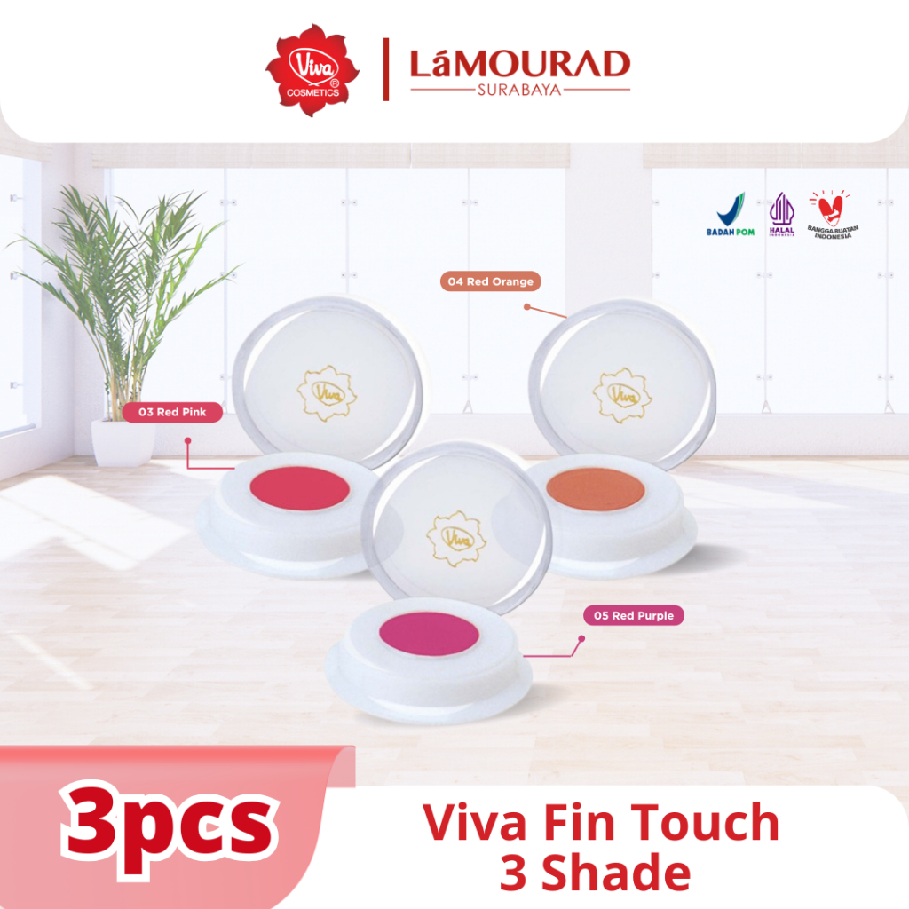 Jual Viva Fin Touch (BLUSH ON) 2gr | Shopee Indonesia