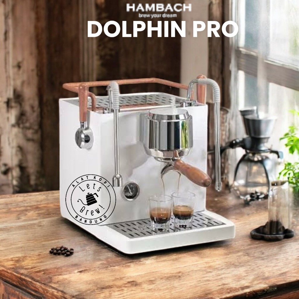 Jual Hambach Mesin Kopi Espresso Dolphin Pro Vibration 1 Group PID ...