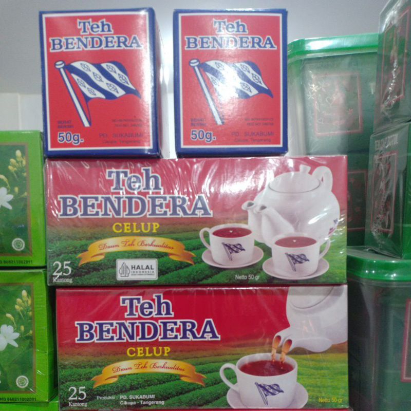 Jual Teh Bendera Celup 50g | Shopee Indonesia