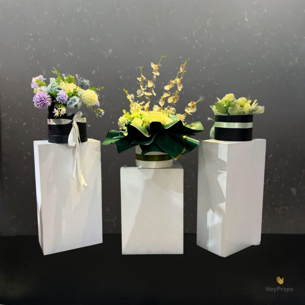 Jual HEYPROPS Podium pipih Balok Kayu Big Size Display Produk ...