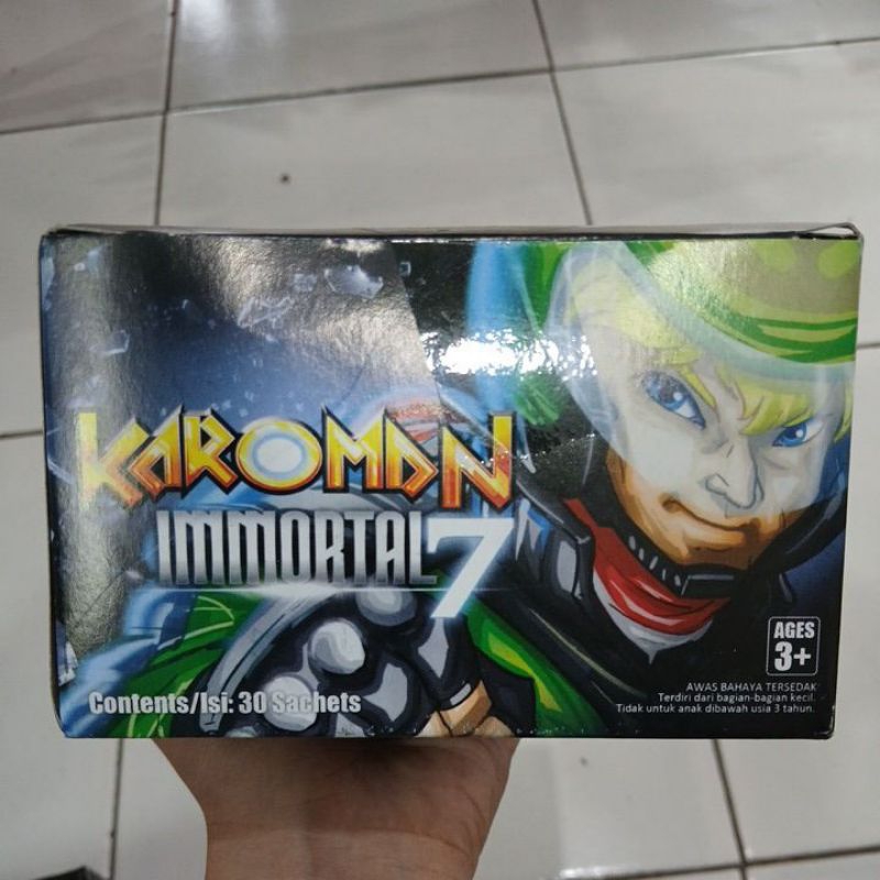 Jual 1 Box Puzle 3D Karoman Immortal 7/6 Isi 30 Sachet (random 7 ...