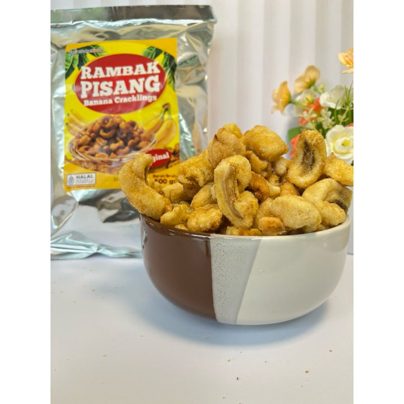 Jual Rambak Pisang 500gr keripik rambak pisang 500gr | Shopee Indonesia
