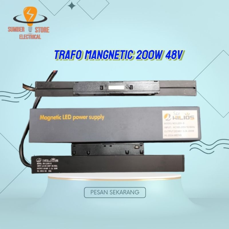 Jual Trafo Mangnetic LED Power Supply Ballast 200W 48V | Shopee Indonesia