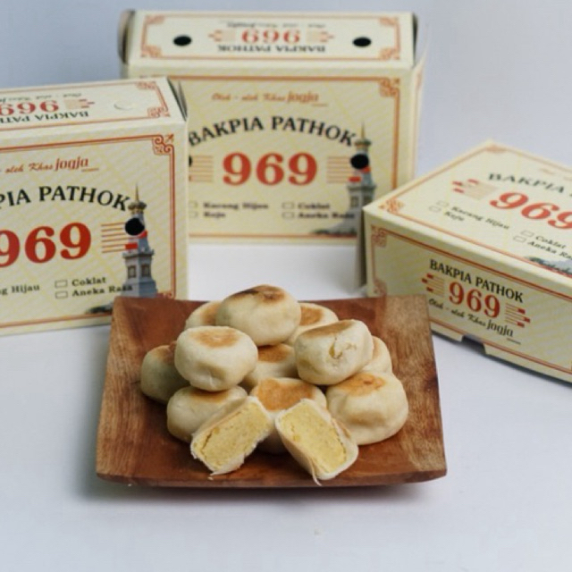 Jual [3 BOX] BAKPIA PATHOK 969 BASA ISI 15 BIJI | Shopee Indonesia