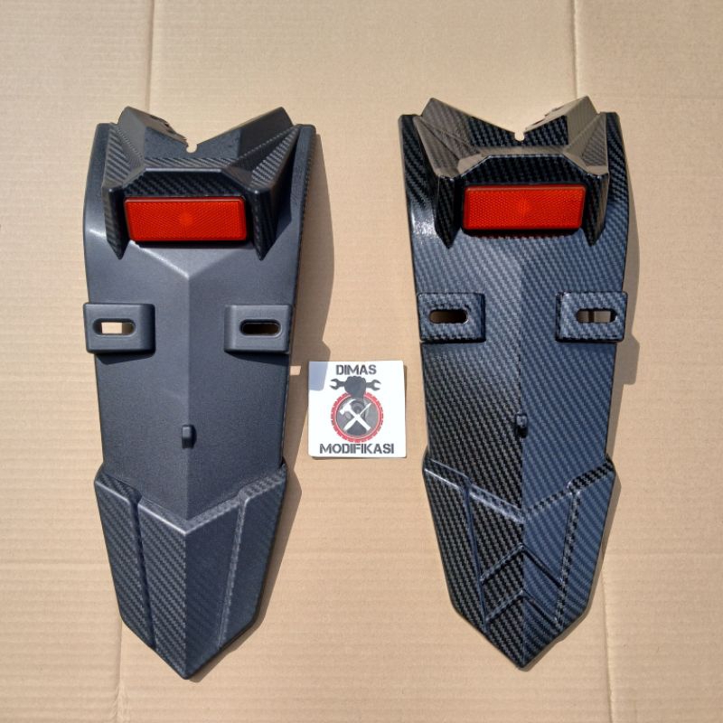 Jual Spakbor MX King Model Exciter Carbon Spakbor Belakang MX King 150 ...