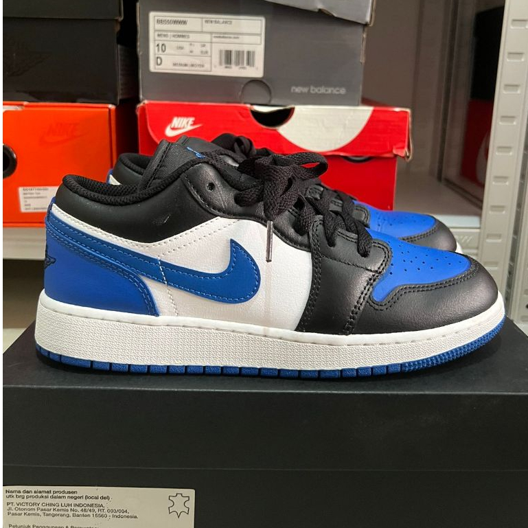 Jual AIR JORDAN 1 LOW ALTERNATE ROYAL TOE | Shopee Indonesia