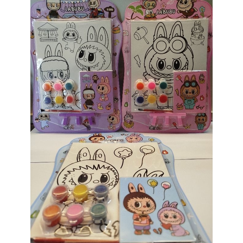Jual Set Mewarnai Labubu || Alat Melukis Labubu || Mainan Edukasi ...