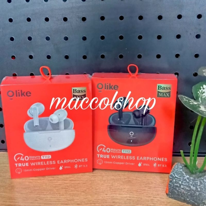 Jual BLUETOOTH HEADSET TWS OLIKE T112 V5.3 SUPER BASS | Shopee Indonesia