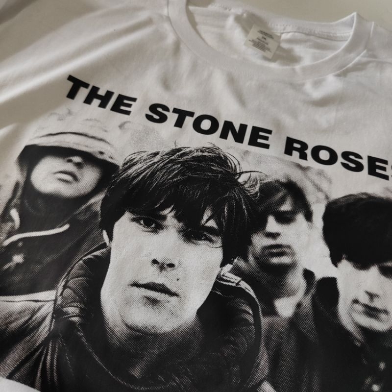 Jual KAOS BAND THE STONE ROSES | BUILT UP TANPA JAHITAN SAMPING HIPROCK ...