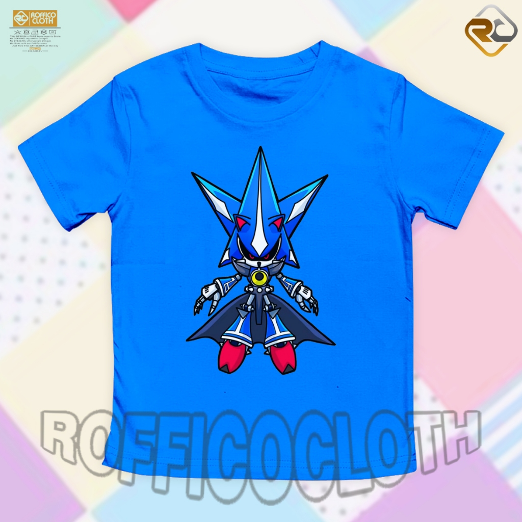 Jual BAJU ANAK KAOS ANAK NEO METAL SONIC | SONIC the HEDGEHOG | Movie ...