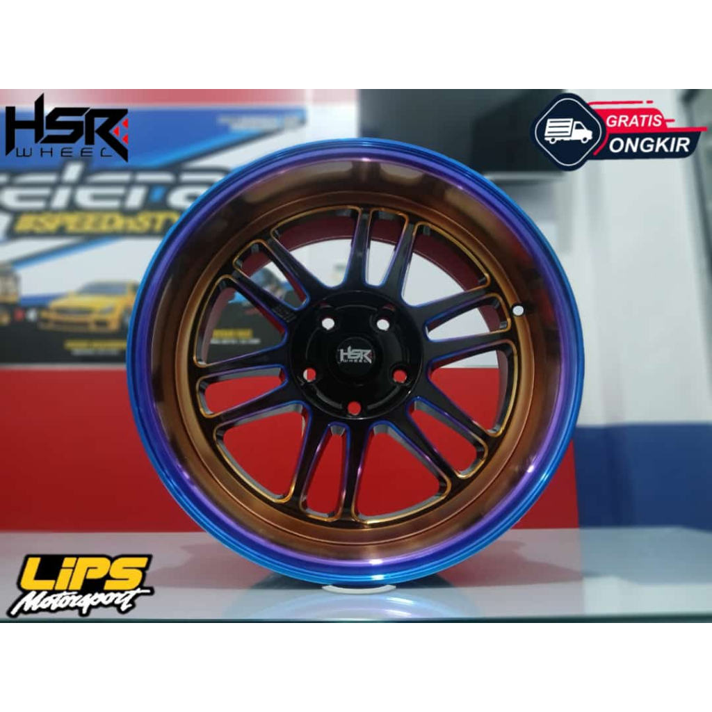 Jual Velg Mobil HSR BOROKO BLY Ring 18 For Innova Zeniq CRV Terios Vellfire Civic | Shopee Indonesia