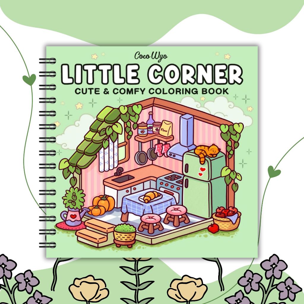 Jual Little Corner Coco Wyo Coloring Book Cute And Comfy Buku Mewarnai ...