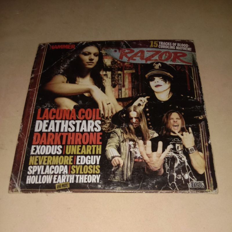 Jual cd original razor (bonus majalah metal hammer) | Shopee Indonesia