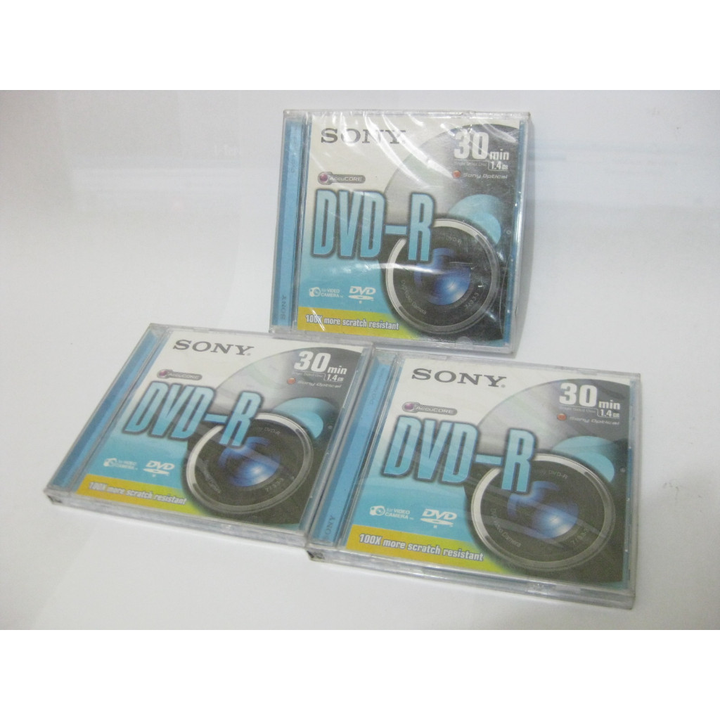 Jual Sony Mini DVD-r 30 menit Original NOS | Shopee Indonesia