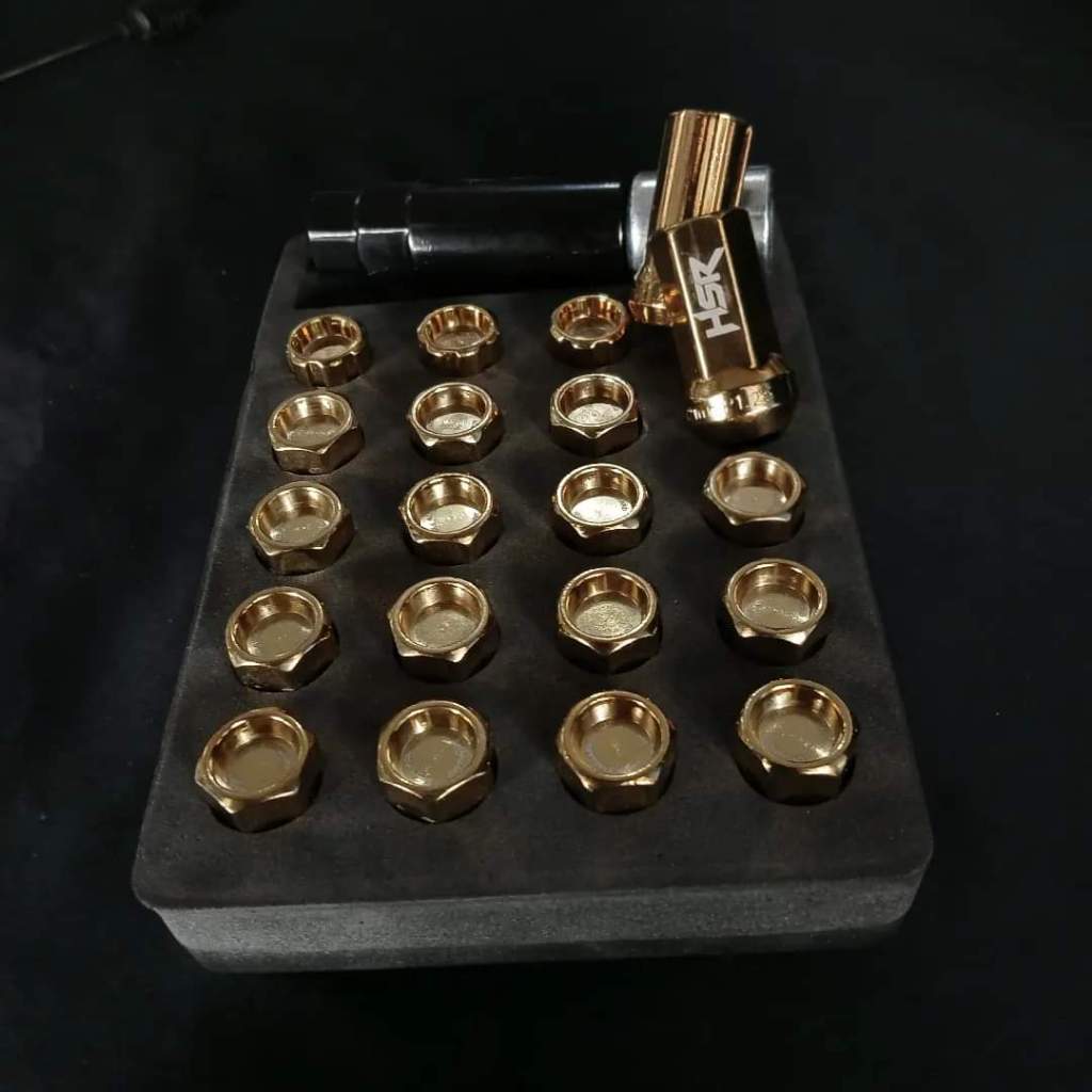 Jual Baut Wanra gold untuk semua jenis mobil merk hsr | Shopee Indonesia