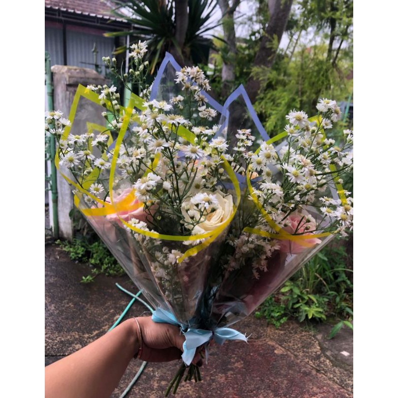 Jual buket bunga segar minimalis | Shopee Indonesia