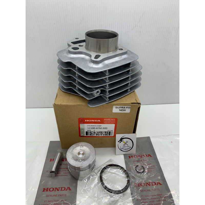 Jual Blok Seher KFM Komplit Supra Fit New-Supra Fit Lama-Revo 100 Lama-Legenda | Shopee Indonesia