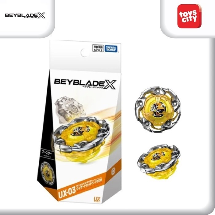 Jual Beyblade X Beyblade X UX-03 Booster Wizard Rod 5-70DB Takara Tomy ...