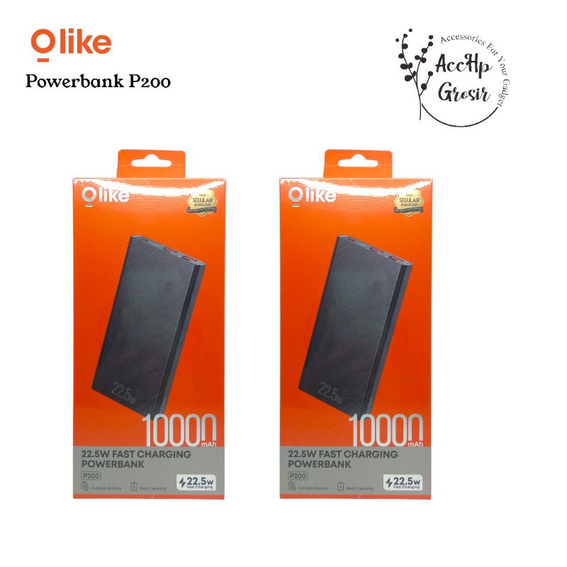 Jual Olike Power Bank P200 10000mAH Fast Charging 22.5W / Power Bank ...