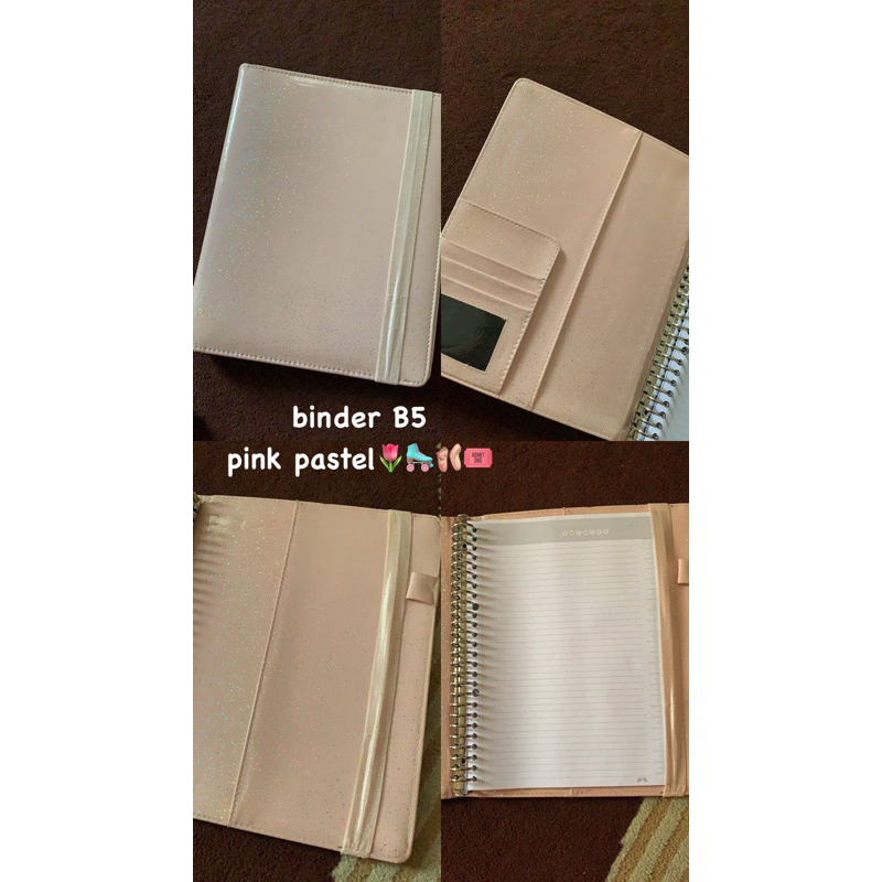 Jual Binders Pink Pastel Binder B5 | Shopee Indonesia