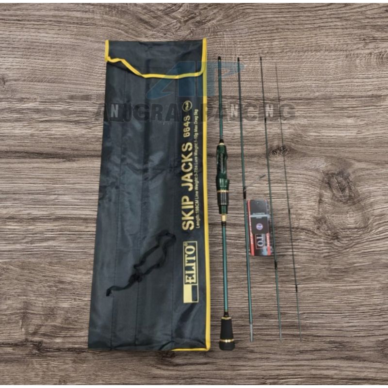 Jual JORAN PANCING ELITO SKIP JACKS TRAVEL ROD FUJI | Shopee Indonesia