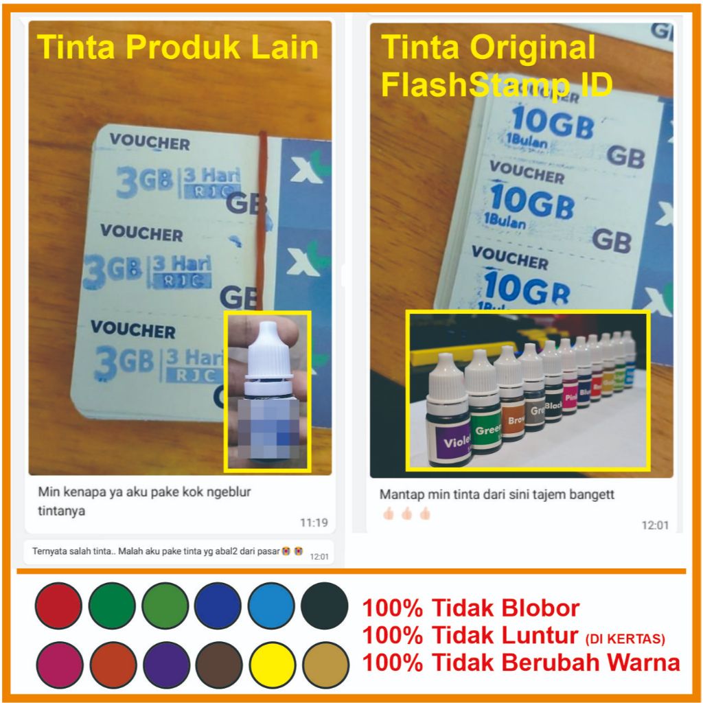 Jual Tinta Stempel Botol Kecil | Shopee Indonesia