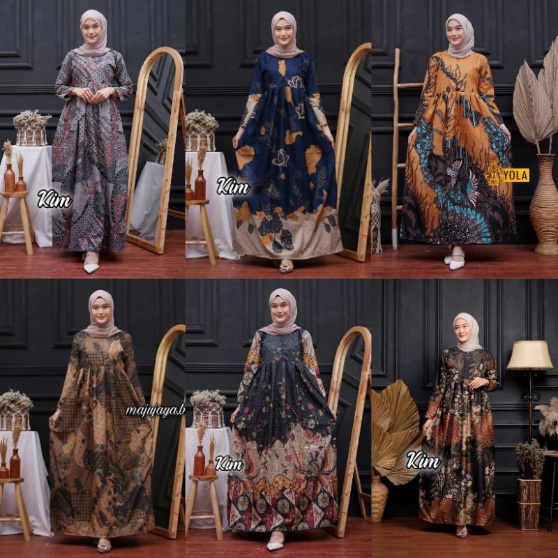Jual GAMIS BATIK MANGGAR, PADI,SEKAR,CANTIK,KUBIS,KIPAS,DAUN,KUPU ...