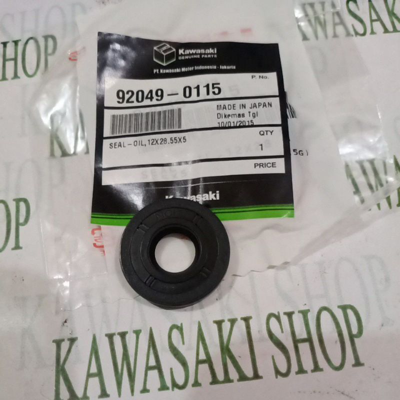 Jual sil seal oil oli waterpump ER6N ninja 650 versys 650 original kawasaki | Shopee Indonesia