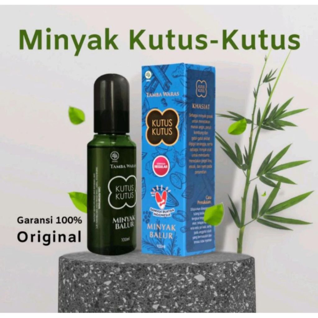 Jual Minyak Balur Kutus Kutus Asli Original Asli Kemasan Baru Isi 100ml