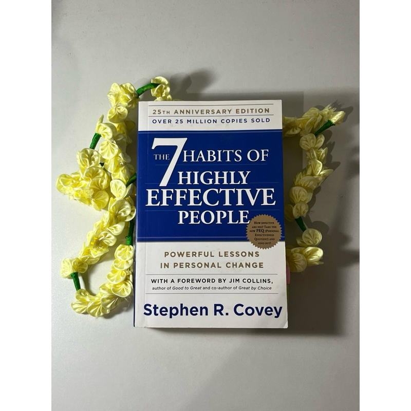 Jual The7 Habits of Highly Effective People - Stephen R Covey [ori preloved] | Shopee Indonesia
