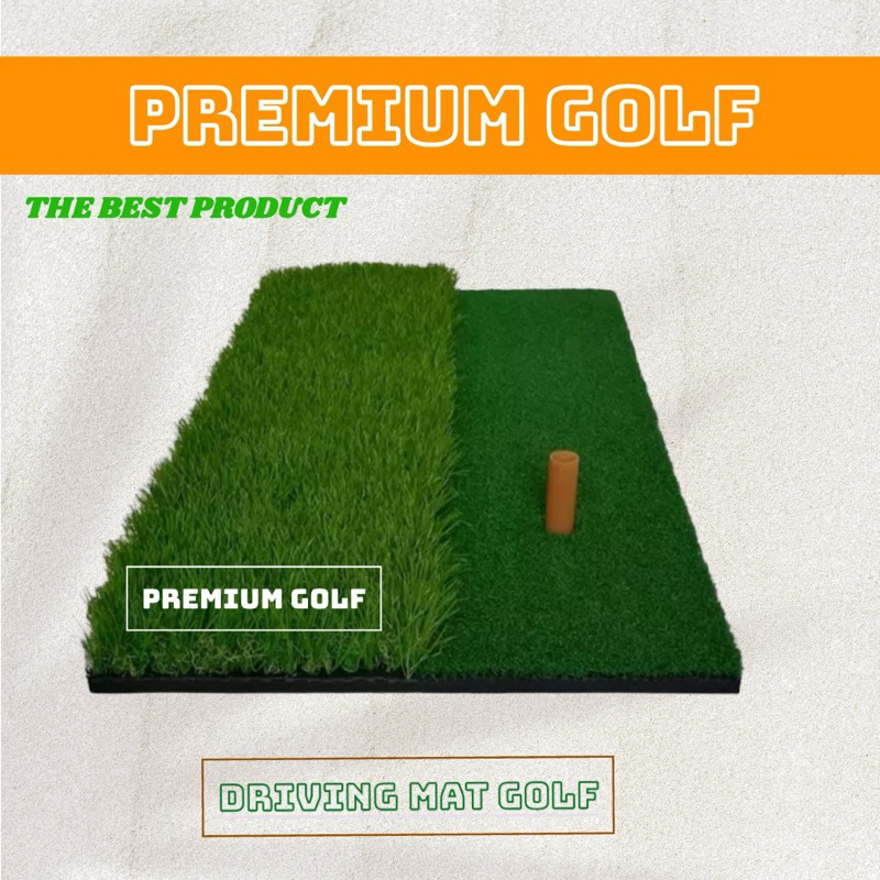 Jual driving mat golf 30x60 cm rough - hitting mat golf premium ...