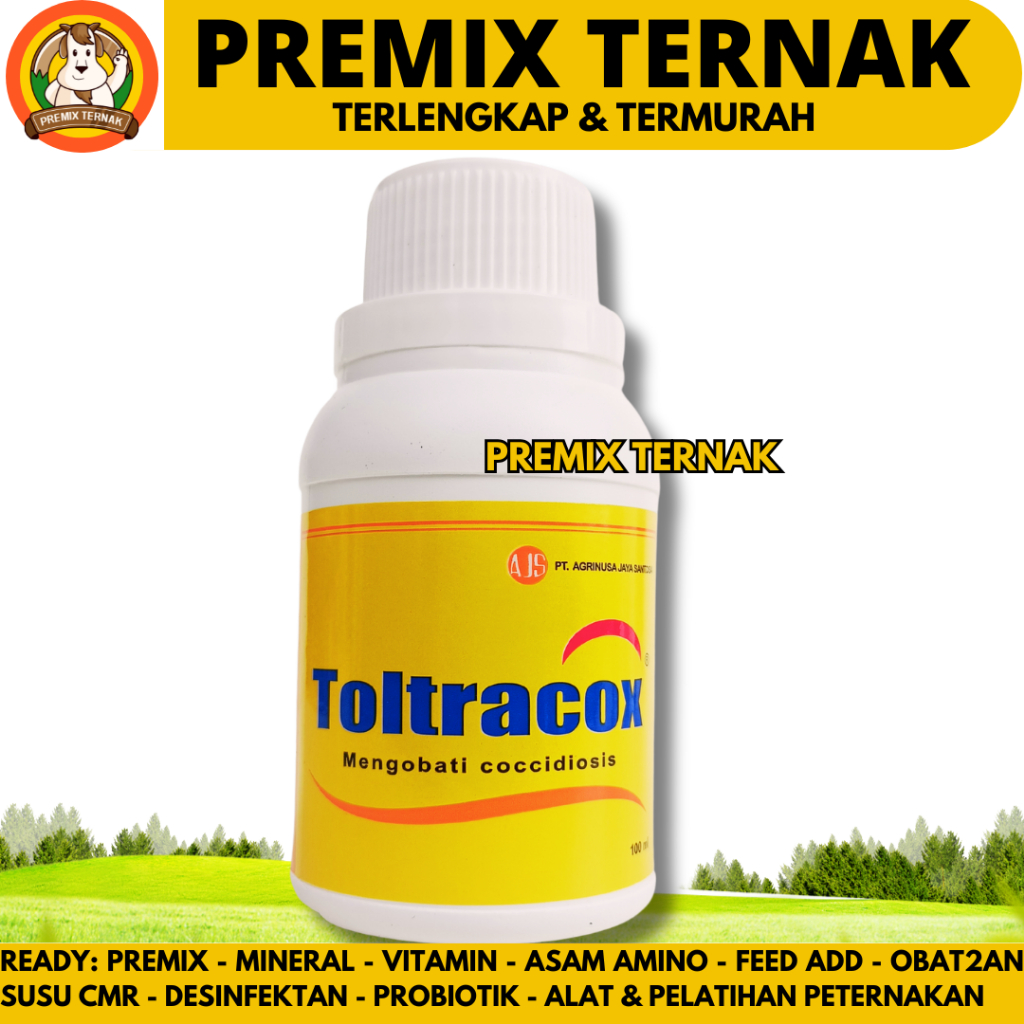 Jual TOLTRACOX 100ML - Toltrazuril Obat Koksidiosis Berak Darah Hewan ...
