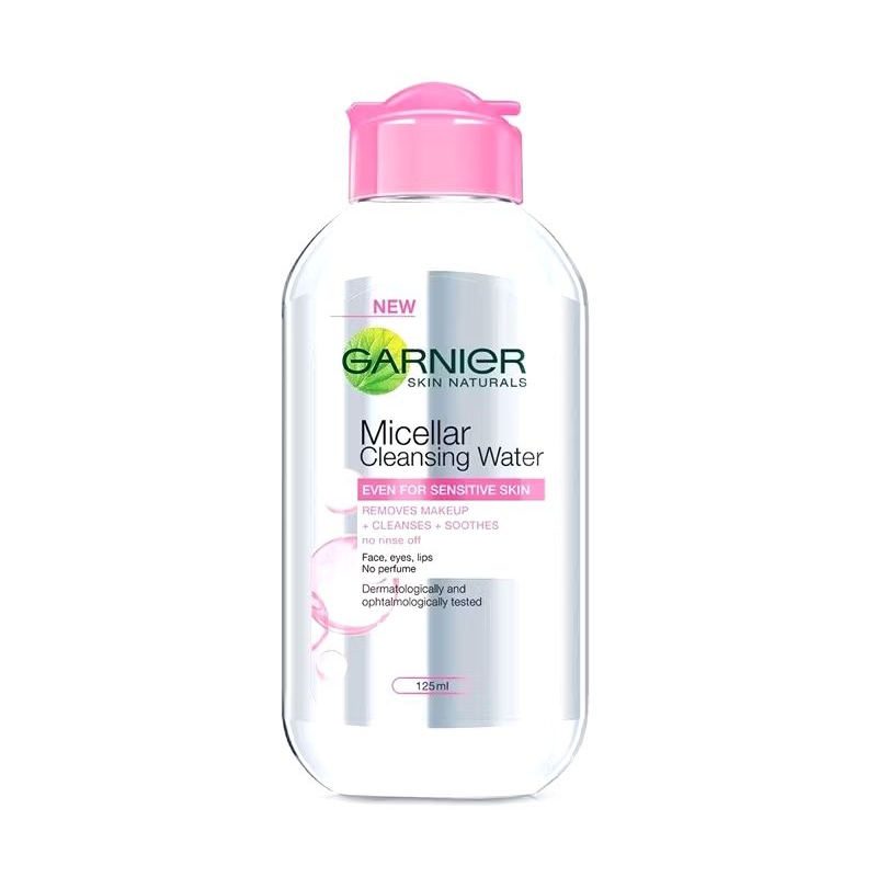 Jual Garnier Micellar Cleansing Water Pink Skin care 125 ml ( Pembersih ...