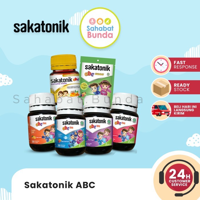 Jual SAKATONIK ABC Suplemen Vitamin Untuk Anak | Shopee Indonesia