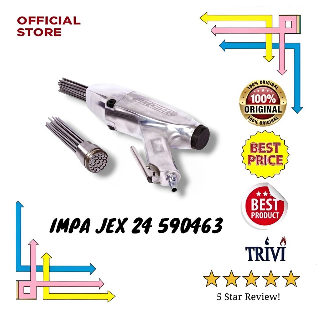 Jual Pneumatic air jet needle scaler JEX-24 IMPA 590463 chisel universal jx Karat Pembersih ...
