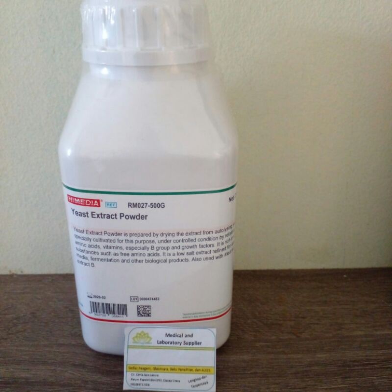 Jual Yeast Extract Powder HIMEDIA 25 GRAM DAN 50 GRAM ECER | Shopee ...