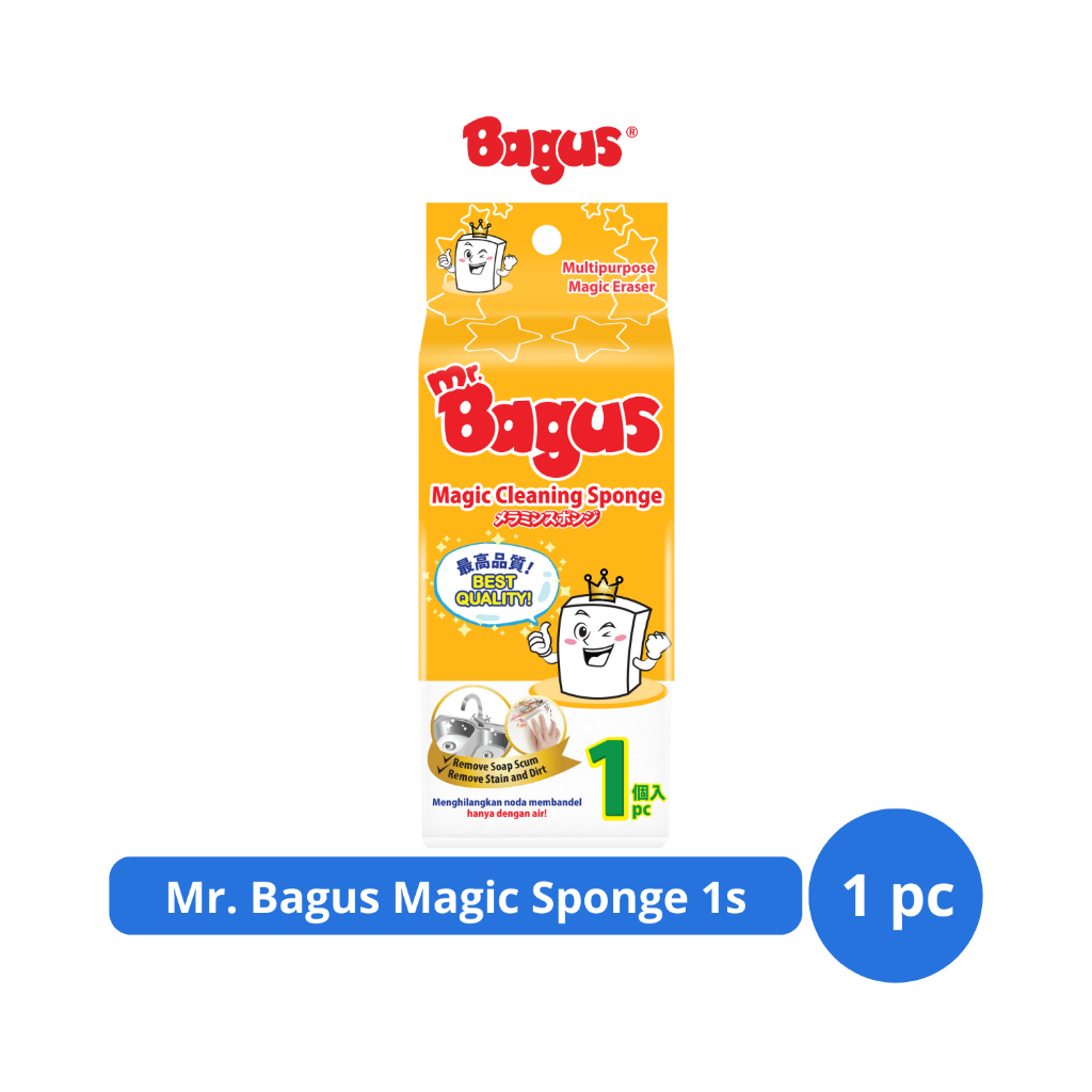 Jual Mr. Bagus Magic Cleaning Sponge (Spon Ajaib) 1s | Shopee Indonesia