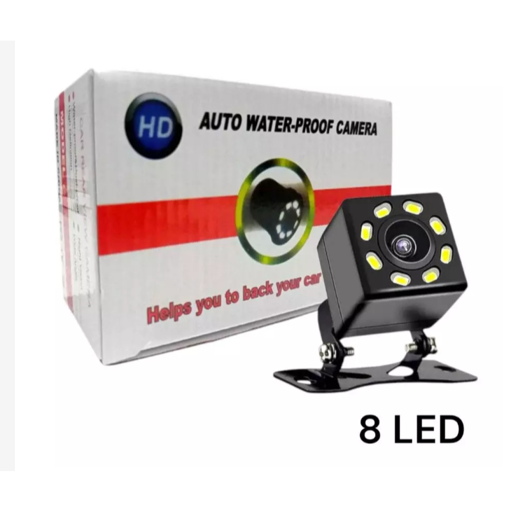 Jual Kamera Mundur Parkir Mobil Full HD Car Rearview Camera 8 Led ...