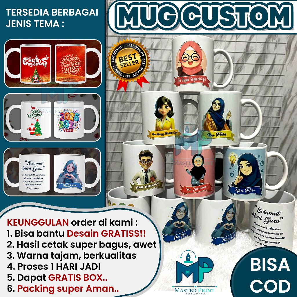 Jual Mug Custom, Gelas Custom, Souvenir pilkada, Souvenir Gelas ...
