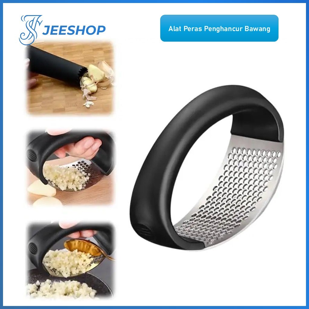 Jual Alat Peras Penghancur Bawang Stainless Garlic Presser Crusher ...