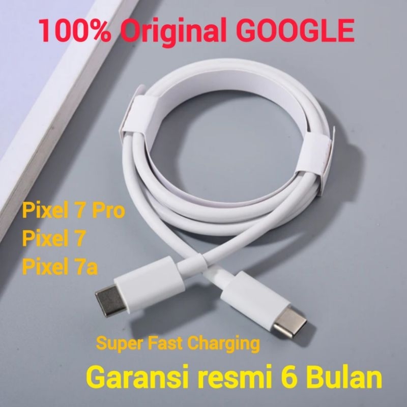 Jual Google Data Cable Pixel 7 Pro 7a Super Fast Charging Kabel USB C ...