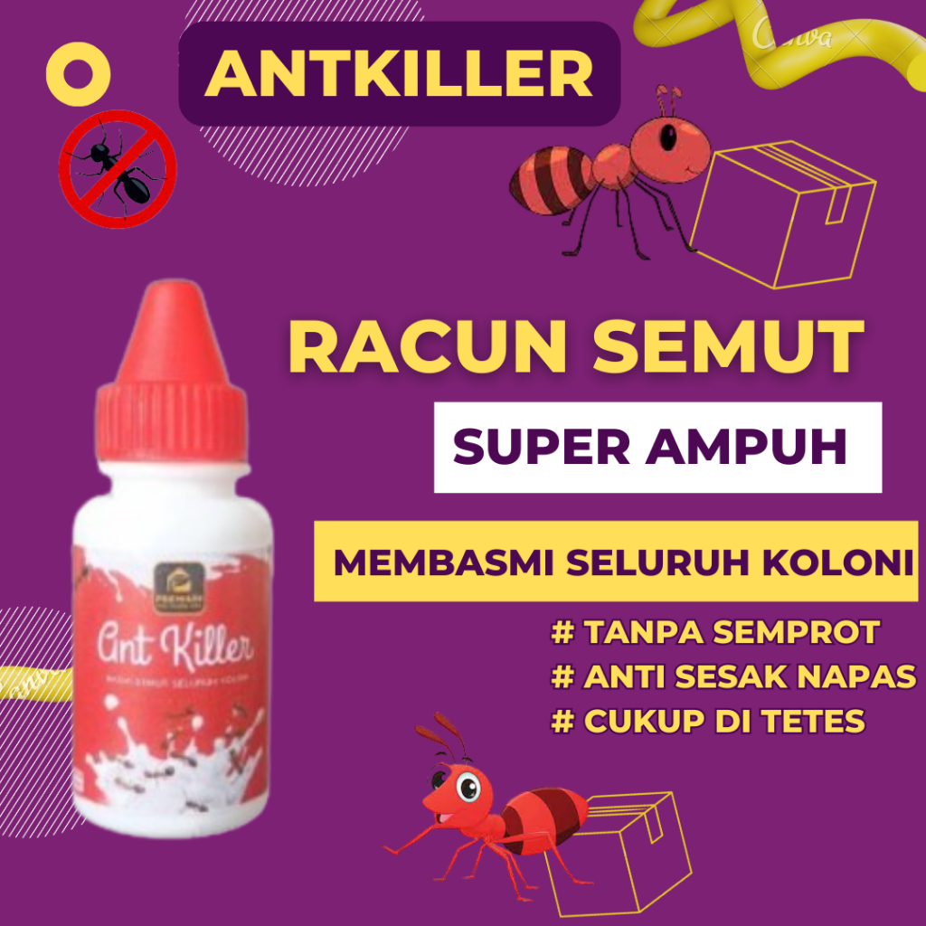 Jual ANTKILLER OBAT ANTI SEMUT PALING EFEKTIF MEMBASMI KOLONI SEMUT ...