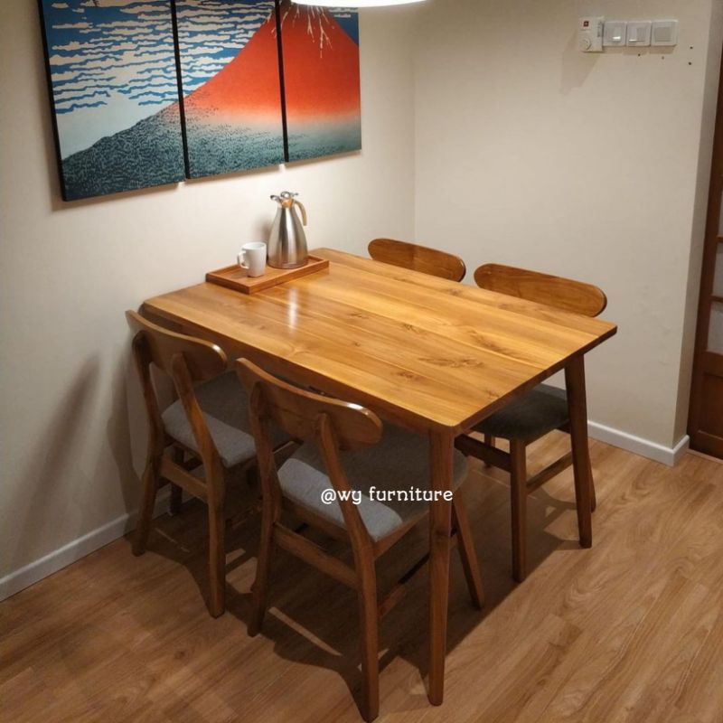 Jual Meja Makan murah Set 4 Kursi Minimalis - Meja Makan 4 Kursi ...