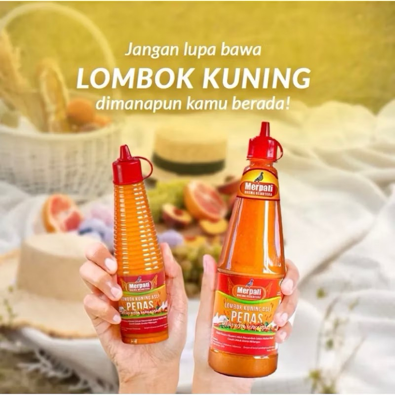 Jual SAMBAL KUNING / LOMBOK KUNING MERPATI KHAS MAKASSAR | Shopee Indonesia