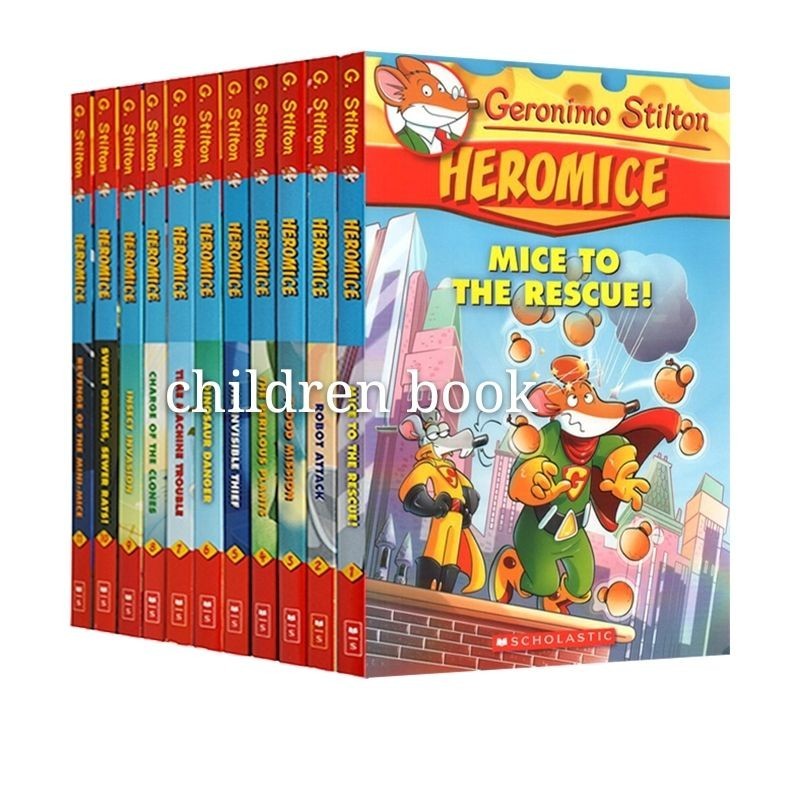 Jual geronimo stilton Heromice 11 books | Shopee Indonesia