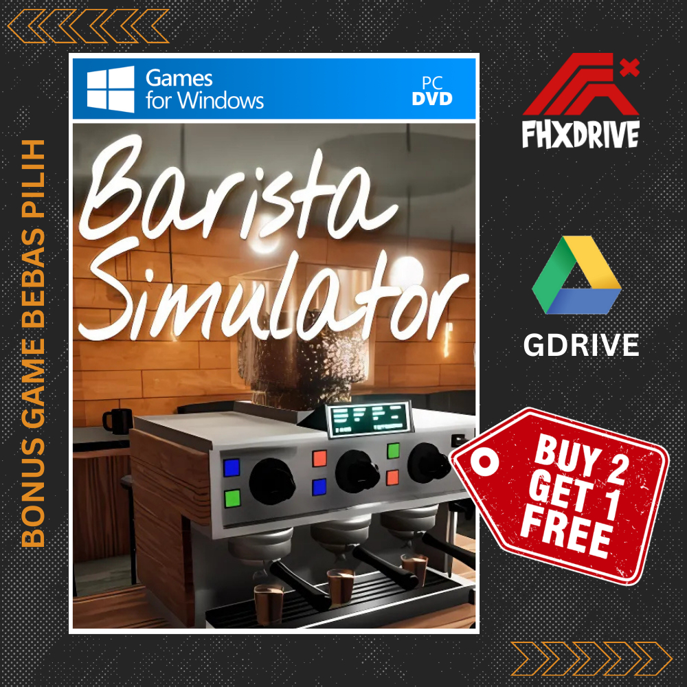 Jual BARISTA SIMULATOR | BELI 2 GRATIS 1 | GAME PC | Shopee Indonesia