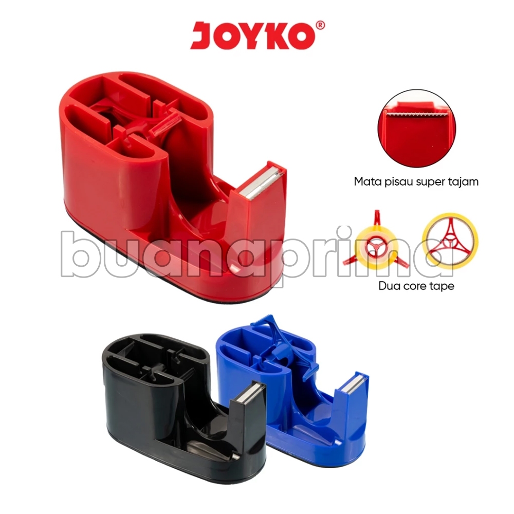 Jual Tape Dispenser Joyko TD-09N Tempat Lakban Isolasi Untuk Ukuran 12 ...