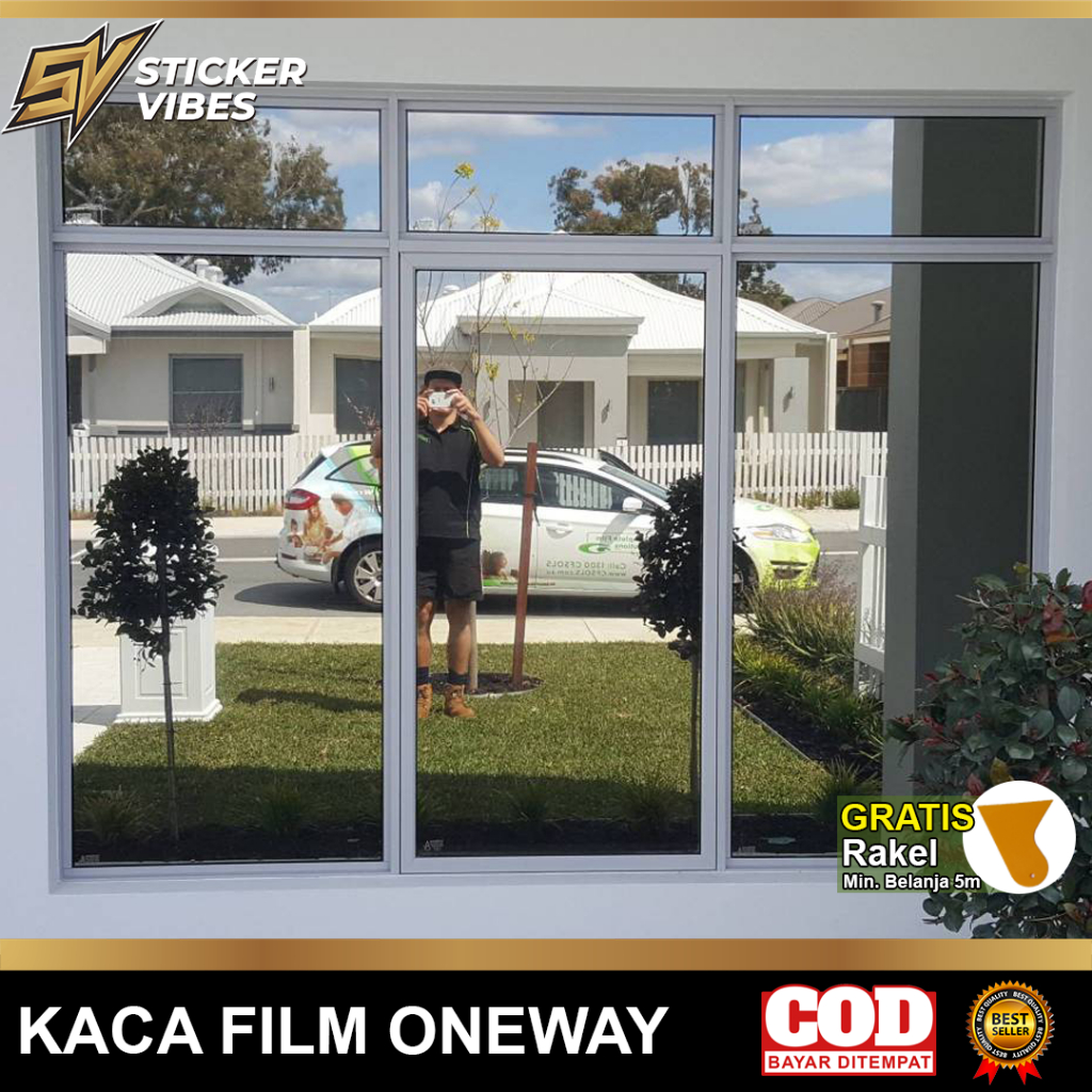 Jual Sticker Kaca Oneway Untuk Gedung Dan Rumah Kaca Film Cermin ...