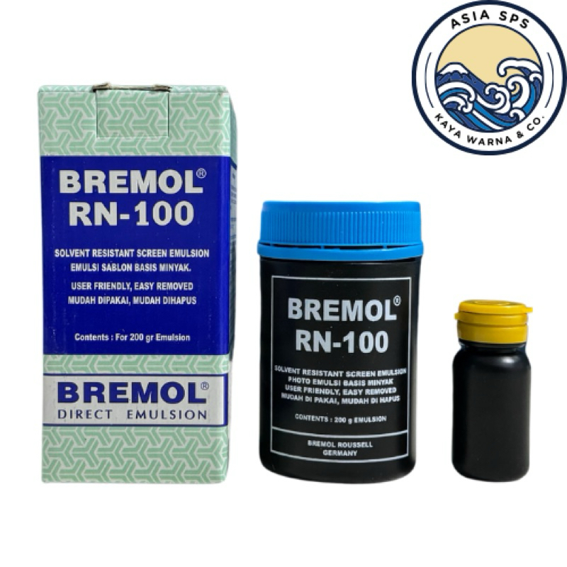 Jual BREMOL RN-100 (200g) Emulsi Sablon Basis Minyak / Obat Afdruk ...